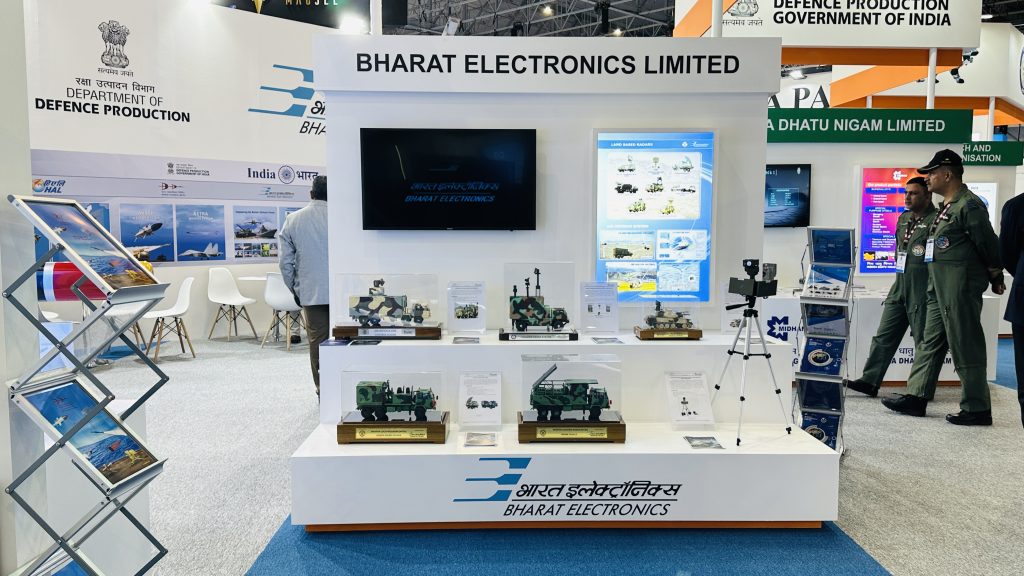 Bharat Electronics Limited showcases latest defence technologies at ...