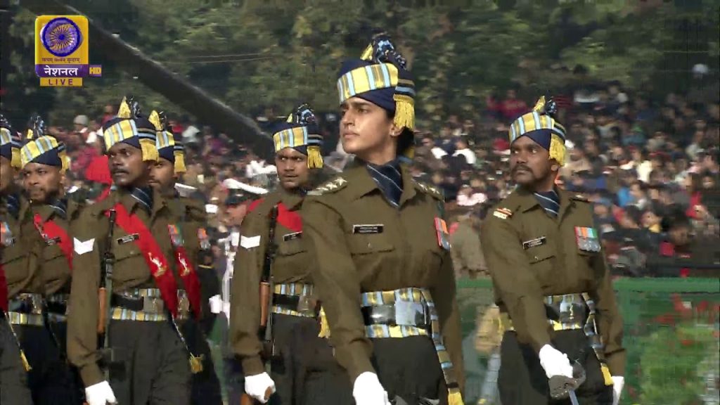 Women officers to take the lead at Republic Day parade - DD India