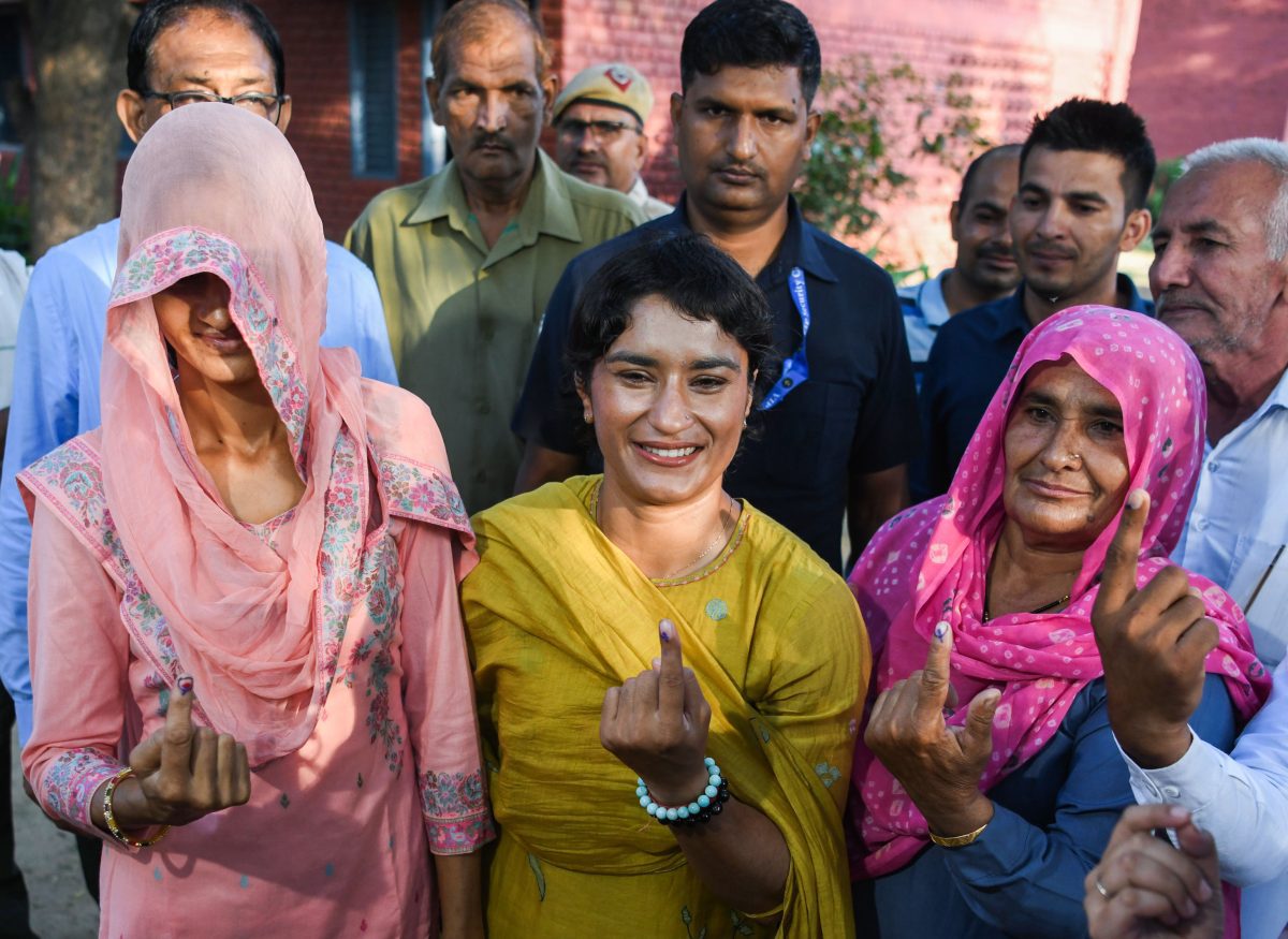 Vinesh Phogat wins debut election, defeats BJP's Yogesh Kumar in ...