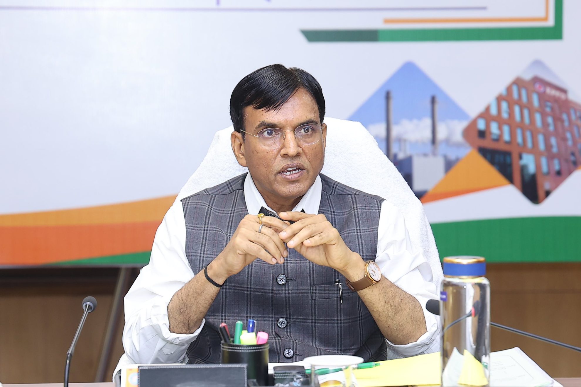 Sports Minister Mansukh Mandaviya sends off largest Indian contingent for special Olympics World ...