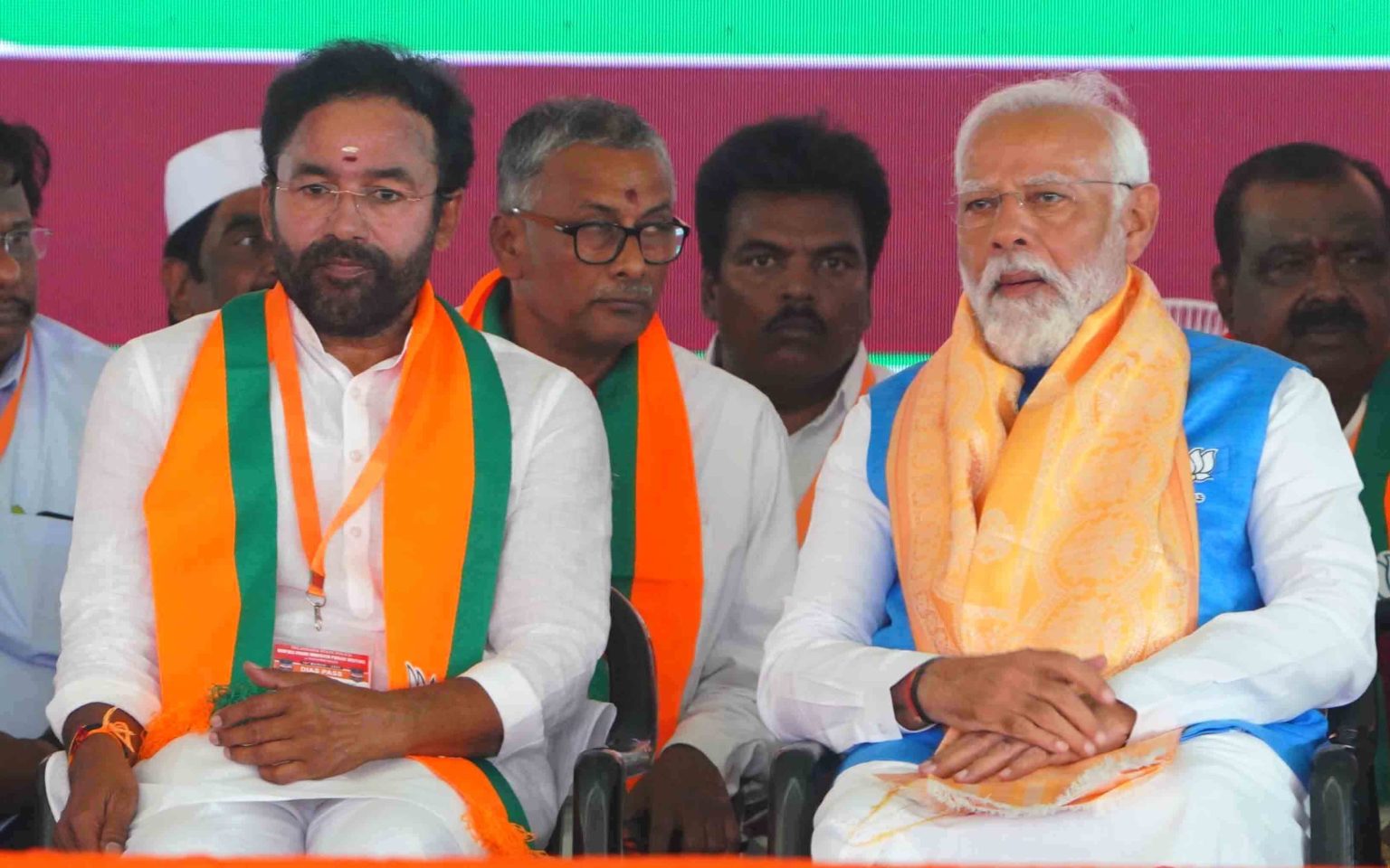 PM Modi extends birthday wishes to Union Minister Kishan Reddy - DD India