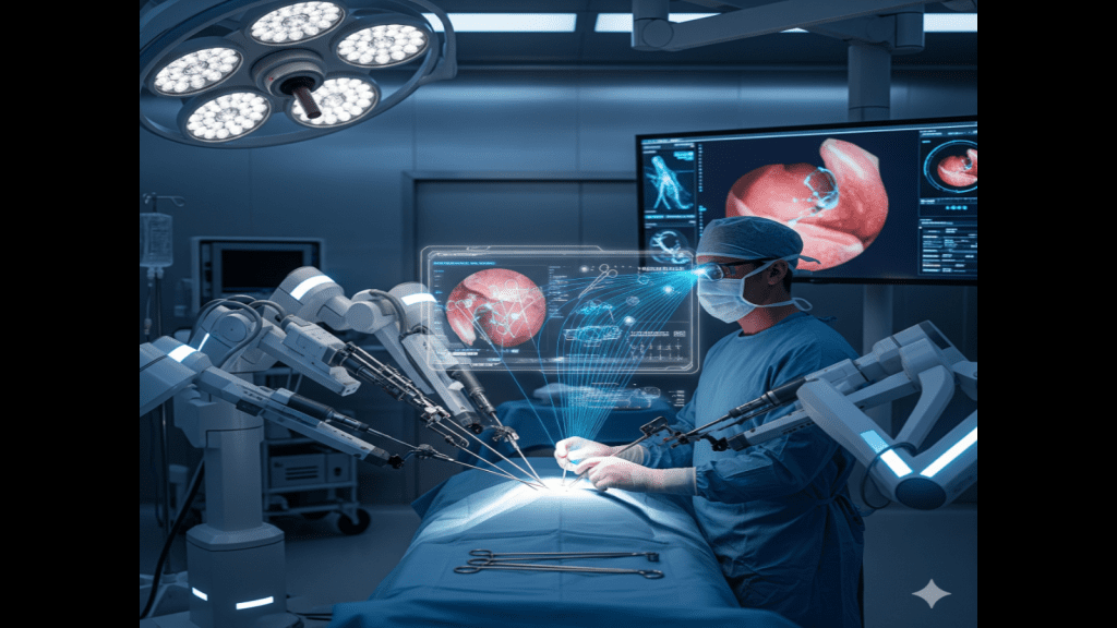 AI-guided cameras make solo surgery possible in step towards surgical ...