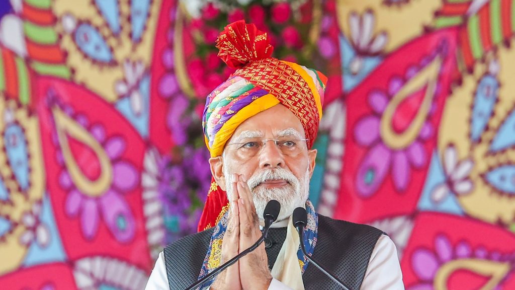 PM Modi launches development projects worth over Rs 1.22 lakh crore in ...