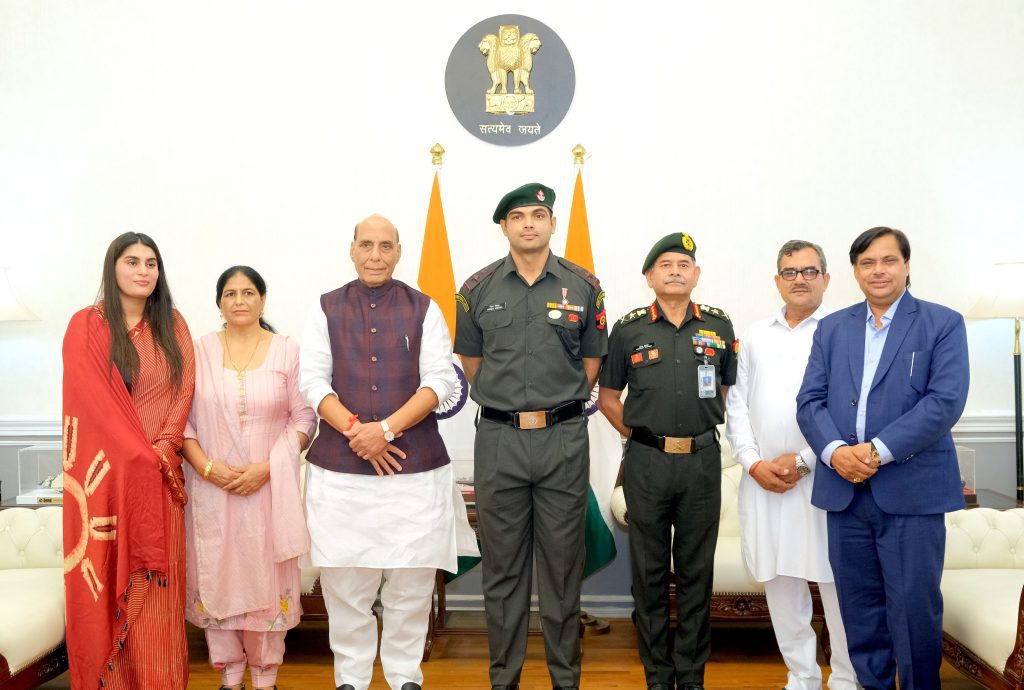 Star javelin thrower Neeraj Chopra conferred rank of Lieutenant Colonel ...