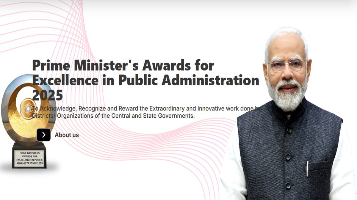 Web-portal for Prime Minister’s Awards for Excellence in Public ...