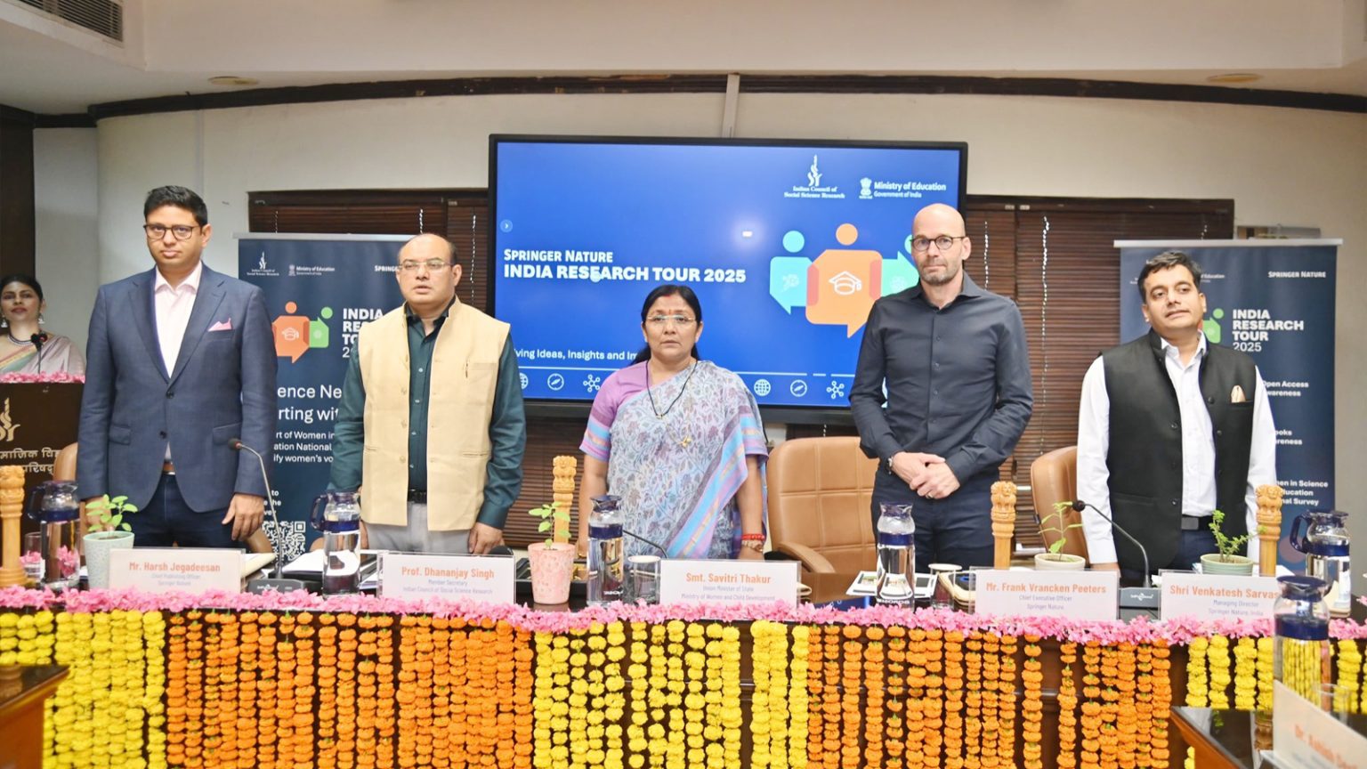Union Minister Savitri Thakur flags off India Research Tour 2025 at ...
