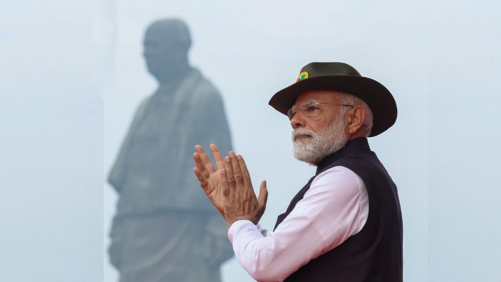 Statue of Unity a tribute to Sardar Patel, built through a mass ...