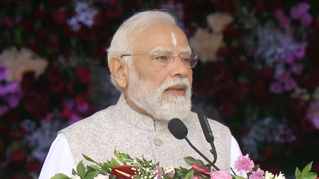 PM Modi addresses birth centenary celebrations of Sri Sathya Sai Baba ...