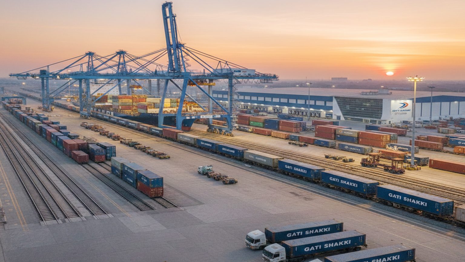 Gati Shakti cargo terminal freight revenue increases four times in ...