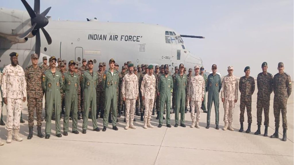 India-UAE joint military exercise Desert Cyclone-II to commence in Abu ...