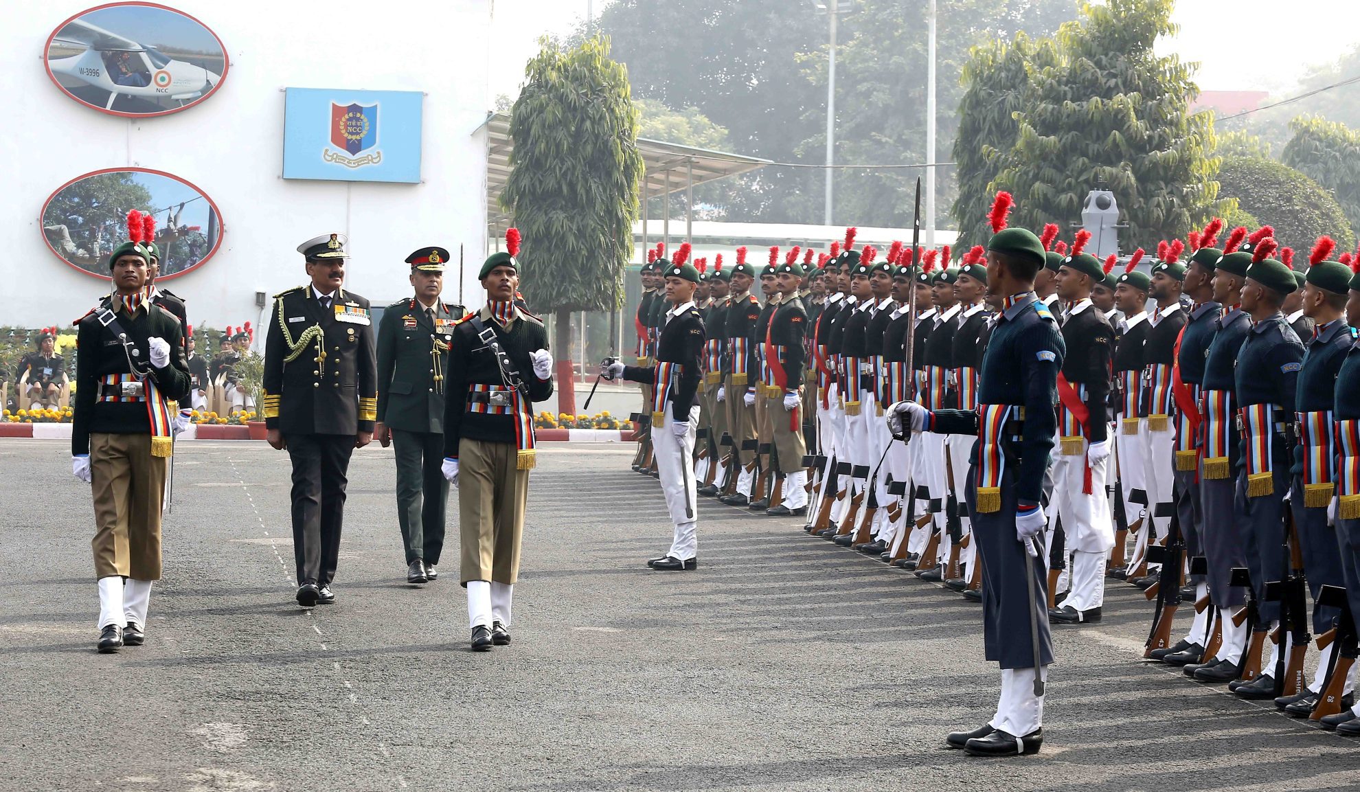 Chief of Naval Staff visits NCC cadets at Republic Day Camp 2026 - DD India