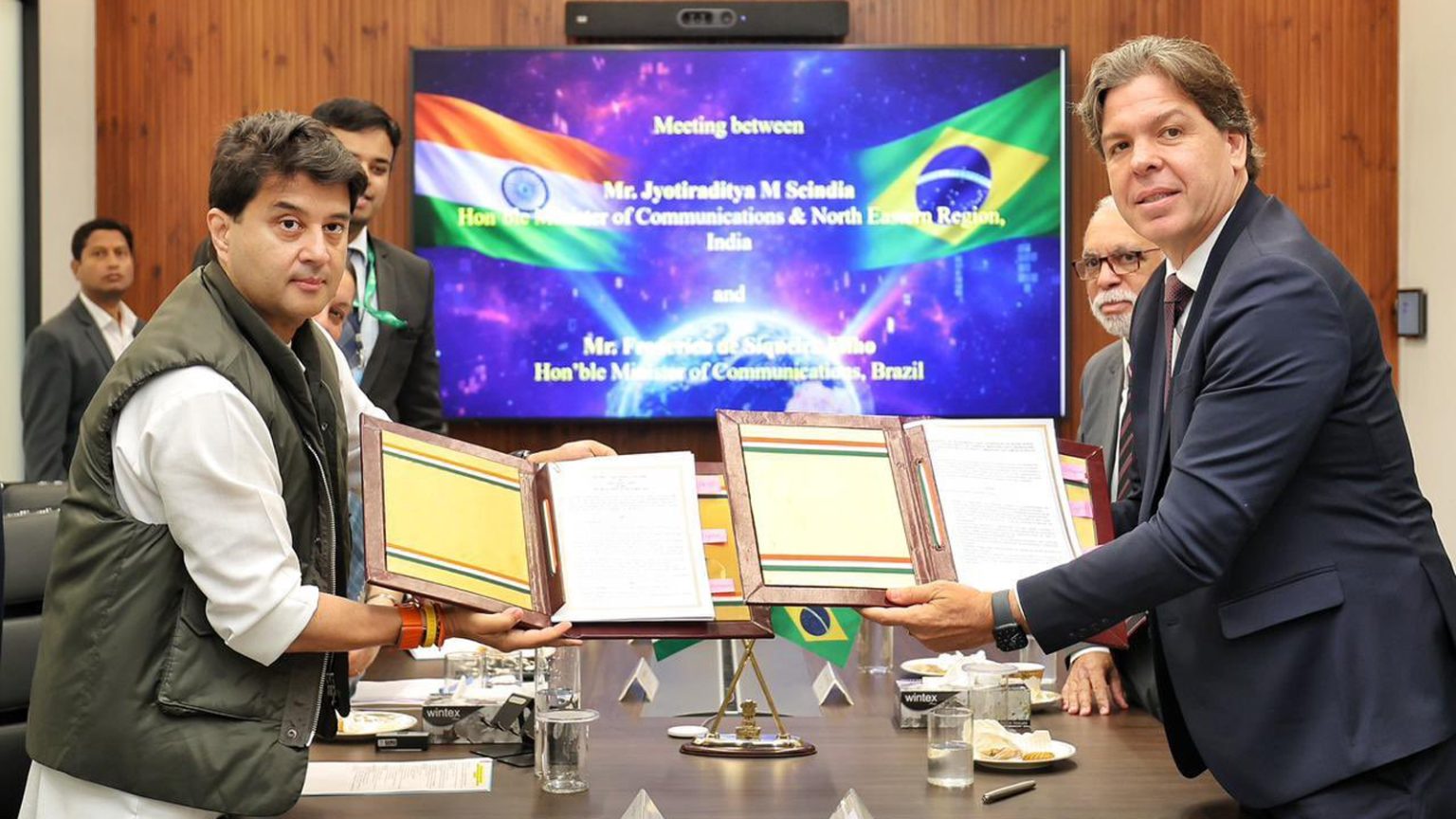 India, Brazil ink MoU to boost postal cooperation - DD India