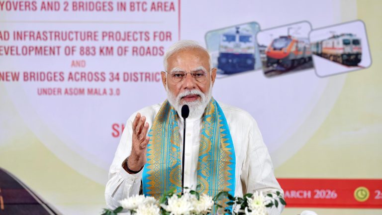 PM Modi launches development projects worth Rs 4,570 crore in Assam's ...