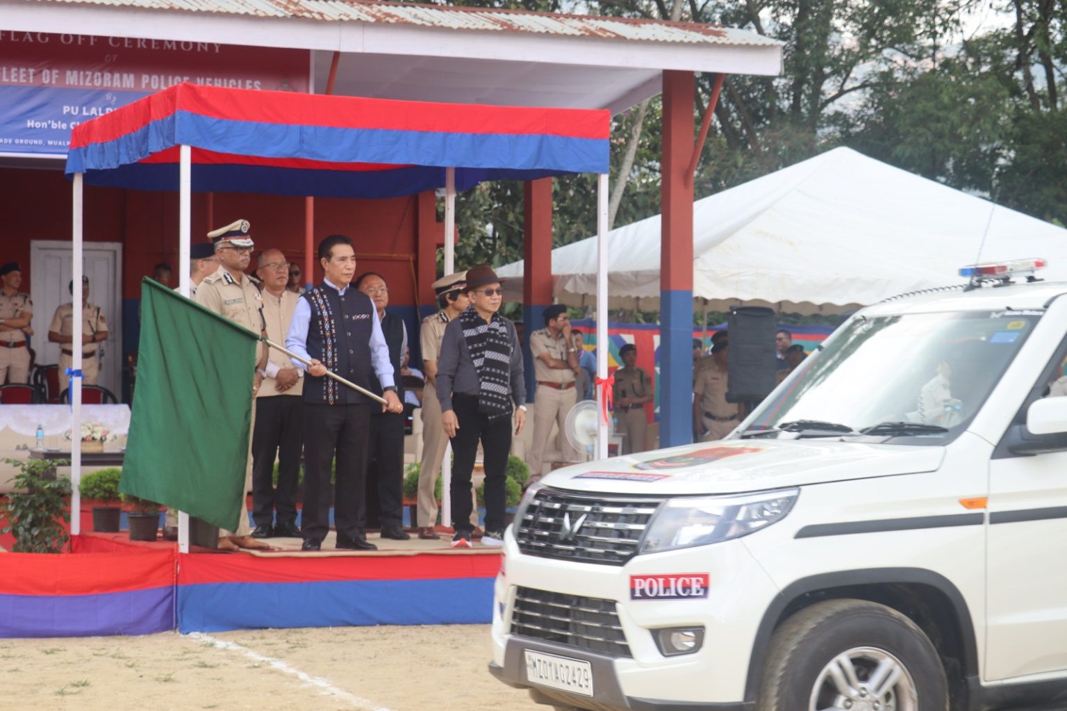 Mizoram CM flags off 219 new police vehicles, reaffirms commitment to ...