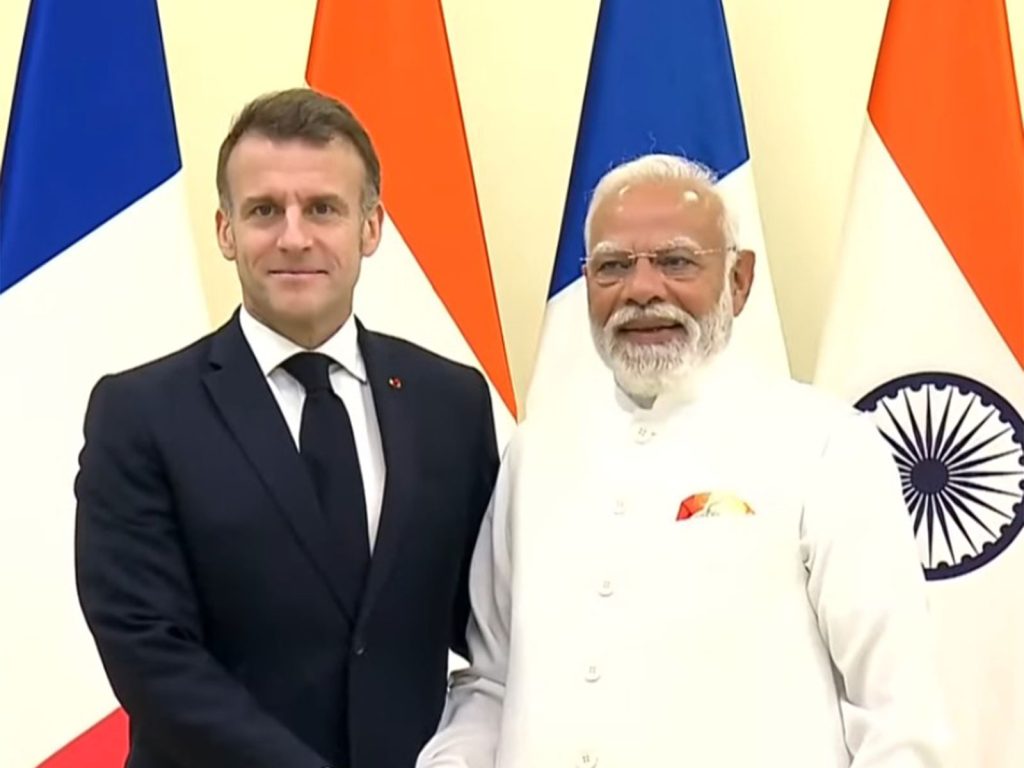 Prime Minister Narendra Modi and French President Emmanuel Macron to ...