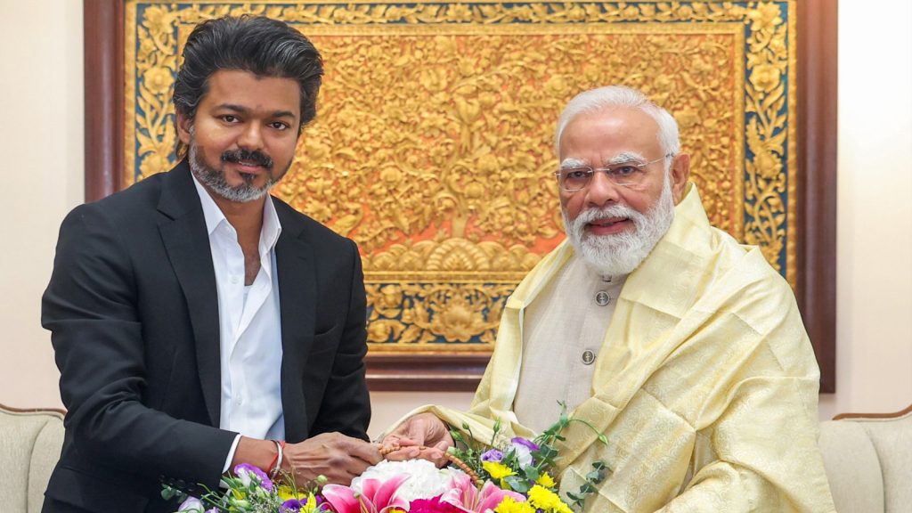 PM Modi extends birthday greetings to Tamil Nadu CM Vijay, prays for ...
