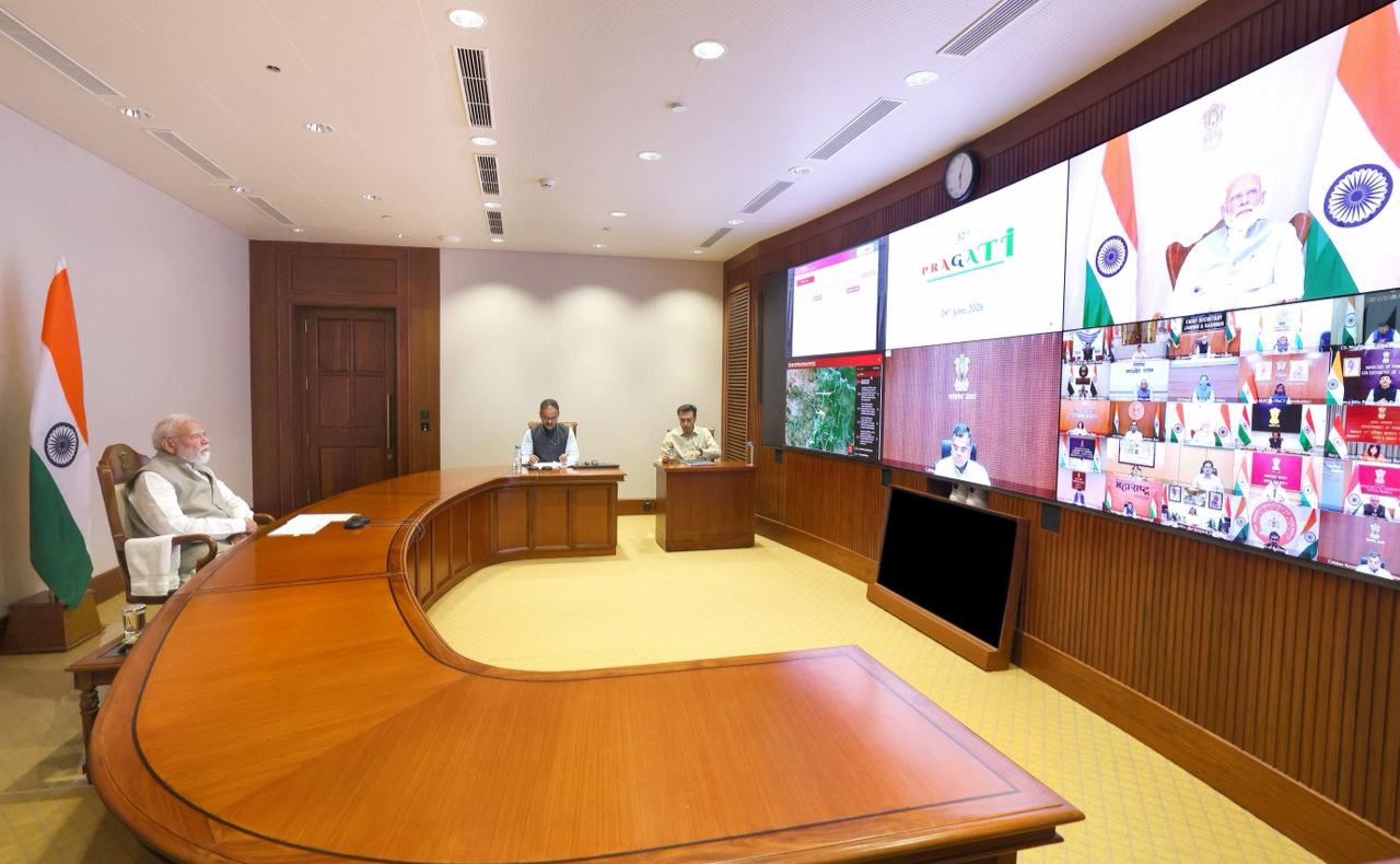 PM Modi reviews ₹30,000-crore infra projects in 52nd PRAGATI meeting ...